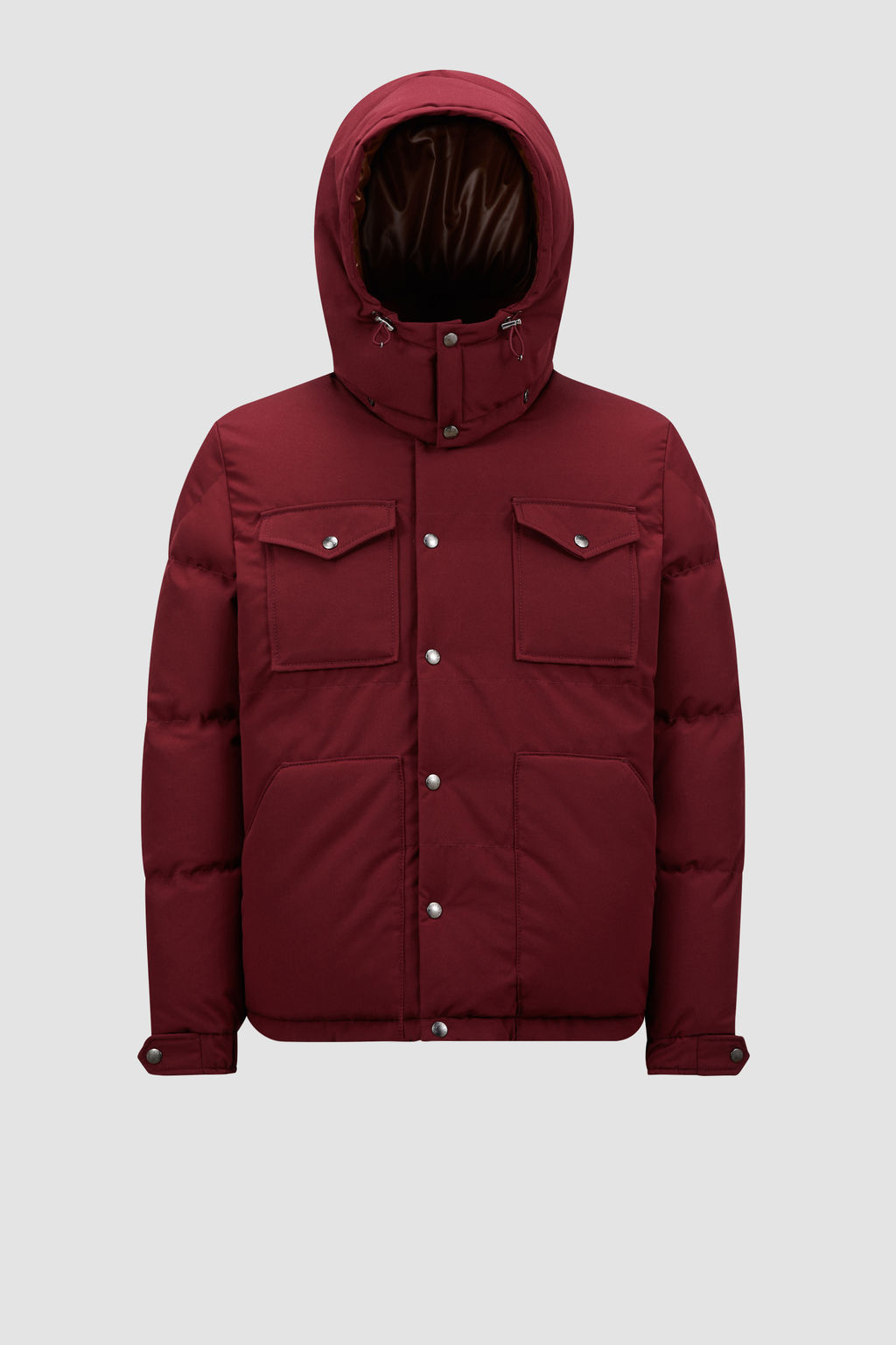 Fornas kurze Daunenjacke Burgunderrot - Kurze Daunenjacken für Herren ...