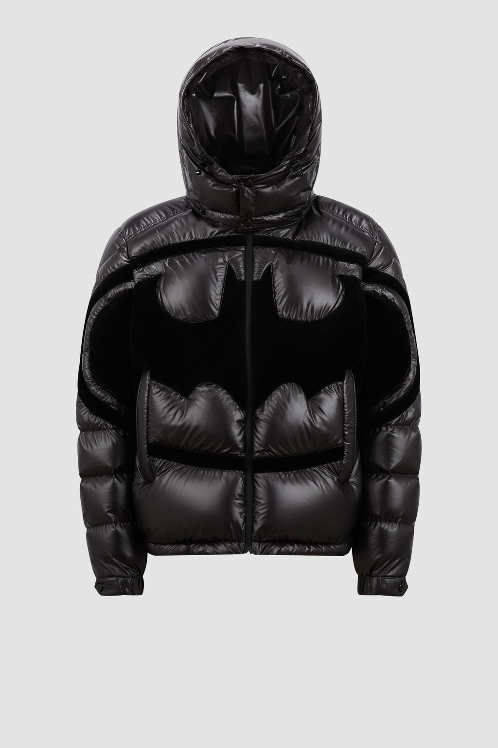 黑色 Solander Batman羽絨外套 - 短身羽絨外套 for 男士 | Moncler SG