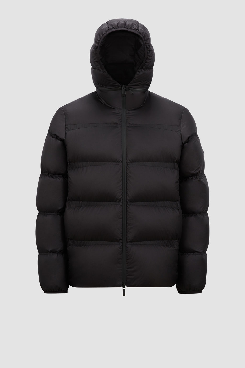 Black Masac Short Down Jacket - Short Down Jackets for Men | Moncler SG