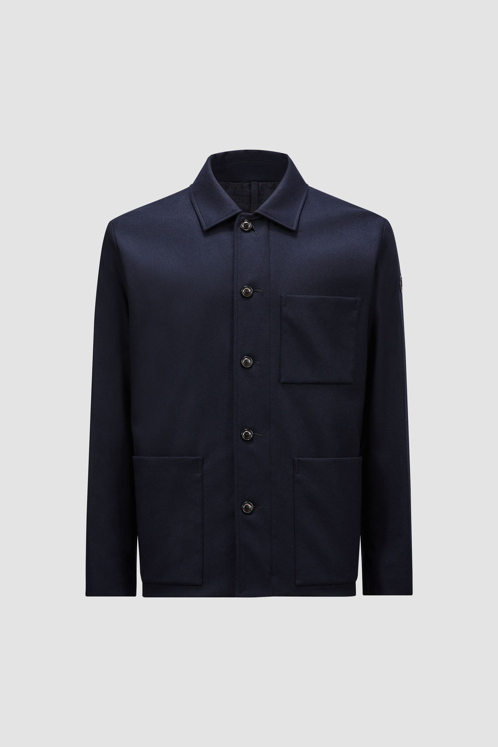Royal Blue Roda Cashmere Shirt Jacket - Coats & Jackets for Men ...