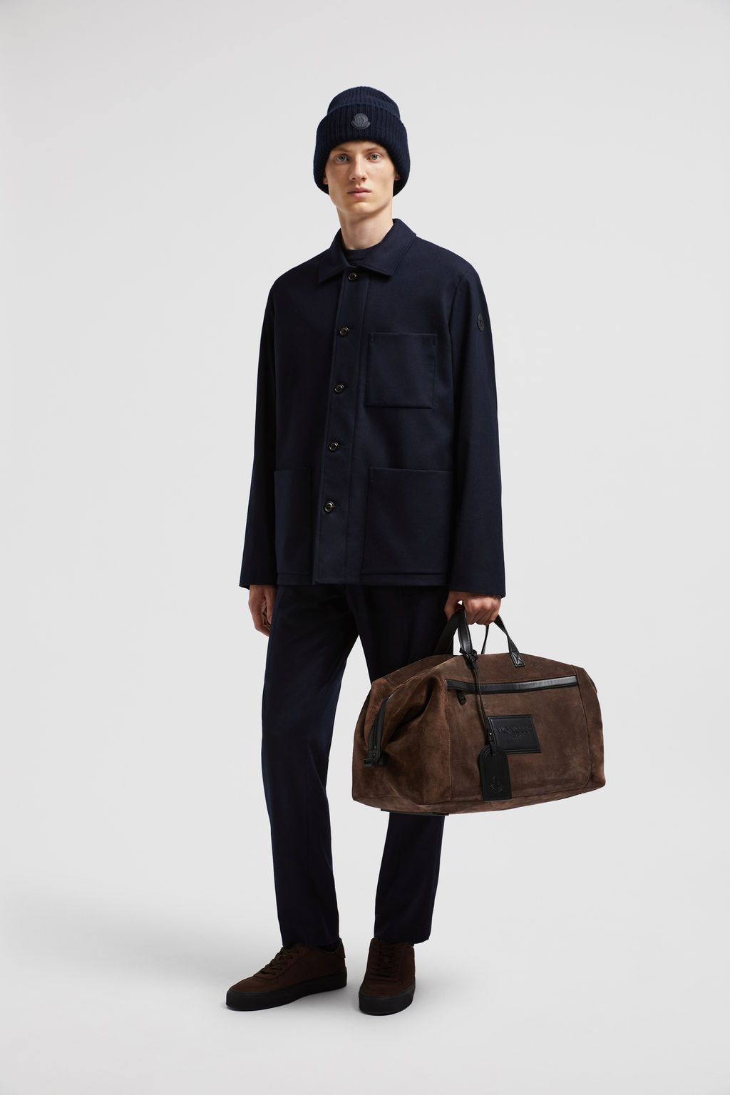 Veste-chemise Roda en cachemire Bleu Royal - Manteaux et vestes Homme ...