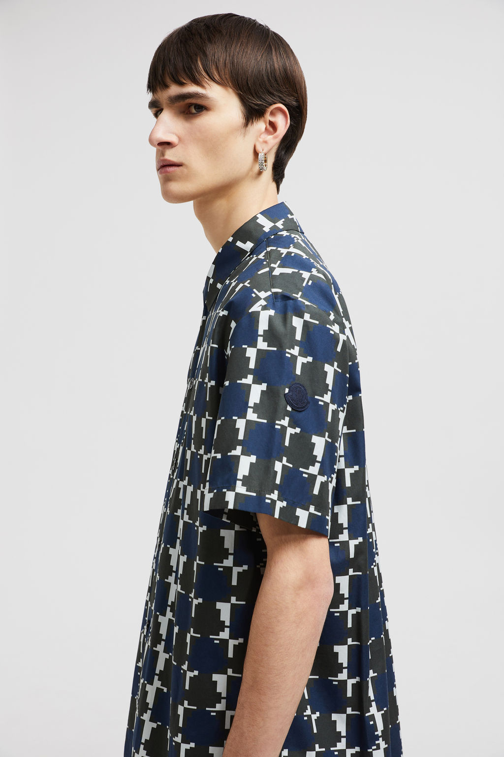 Multicolour Logo Print Shirt - Fall/Winter for Men | Moncler NL