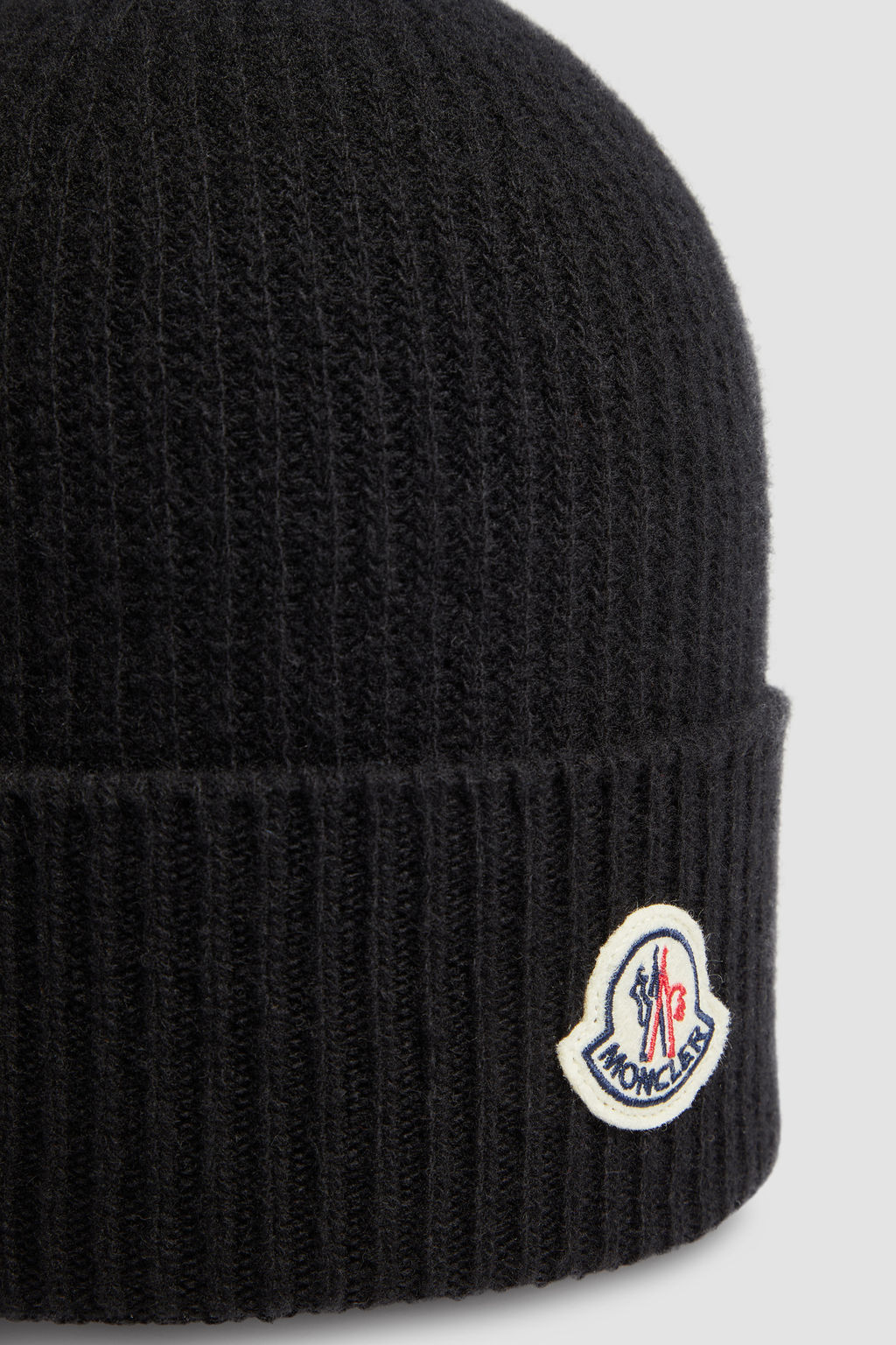 Bonnet en cachemire mélangé Noir - Chapeaux & Bonnets Homme | Moncler FR