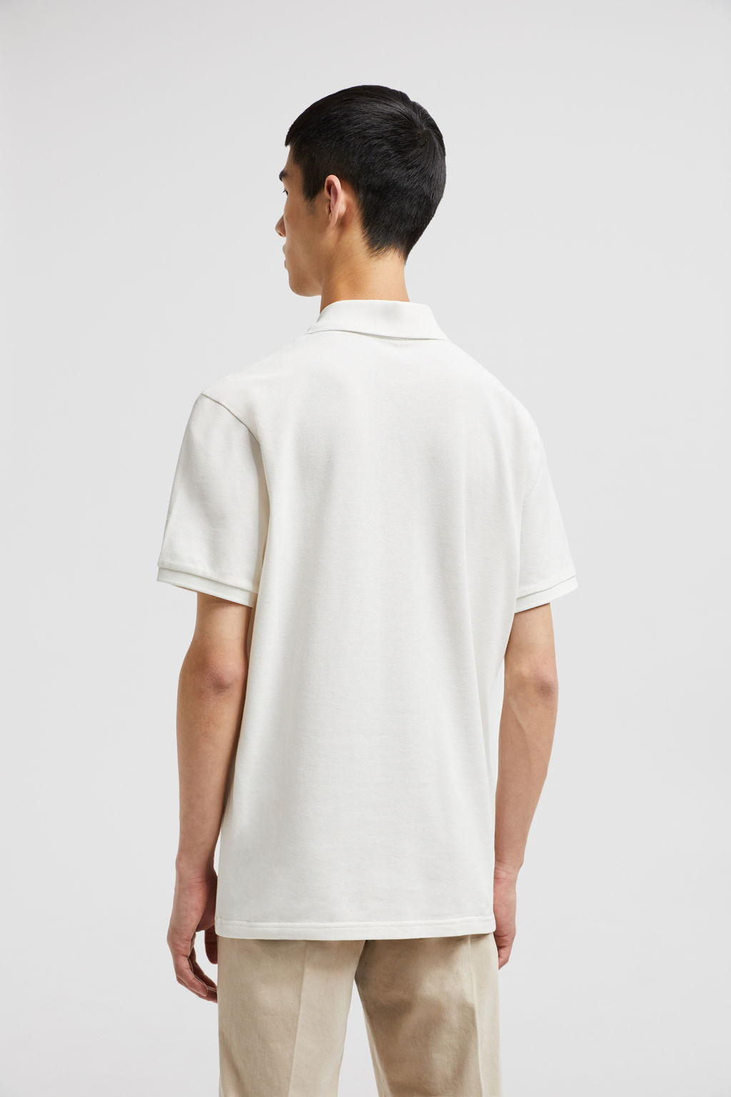 Poloshirt mit Logo Offwhite - Polos & T-Shirt für Herren | Moncler DE