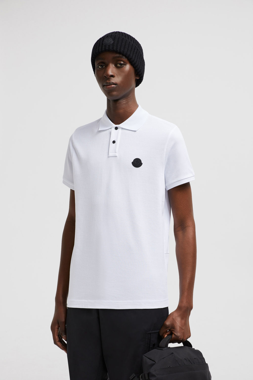 Poloshirt mit Logo Weiß - Polos & T-Shirt für Herren | Moncler DE