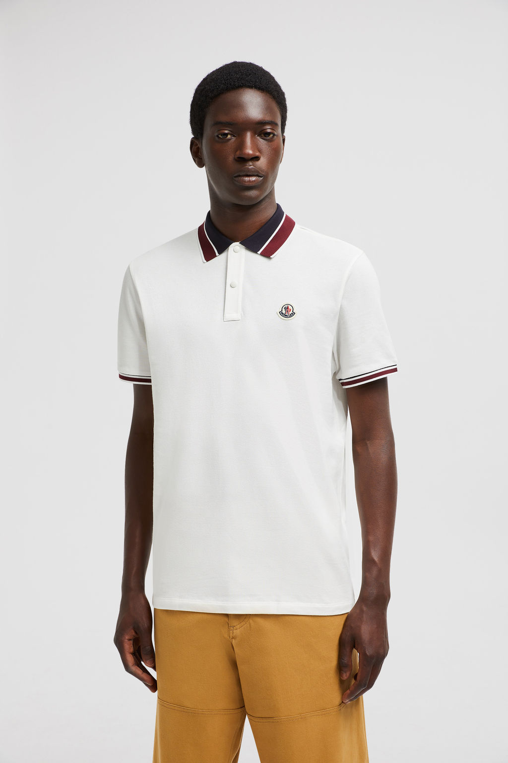 Poloshirt mit Logo Weiß - Polos & T-Shirt für Herren | Moncler DE
