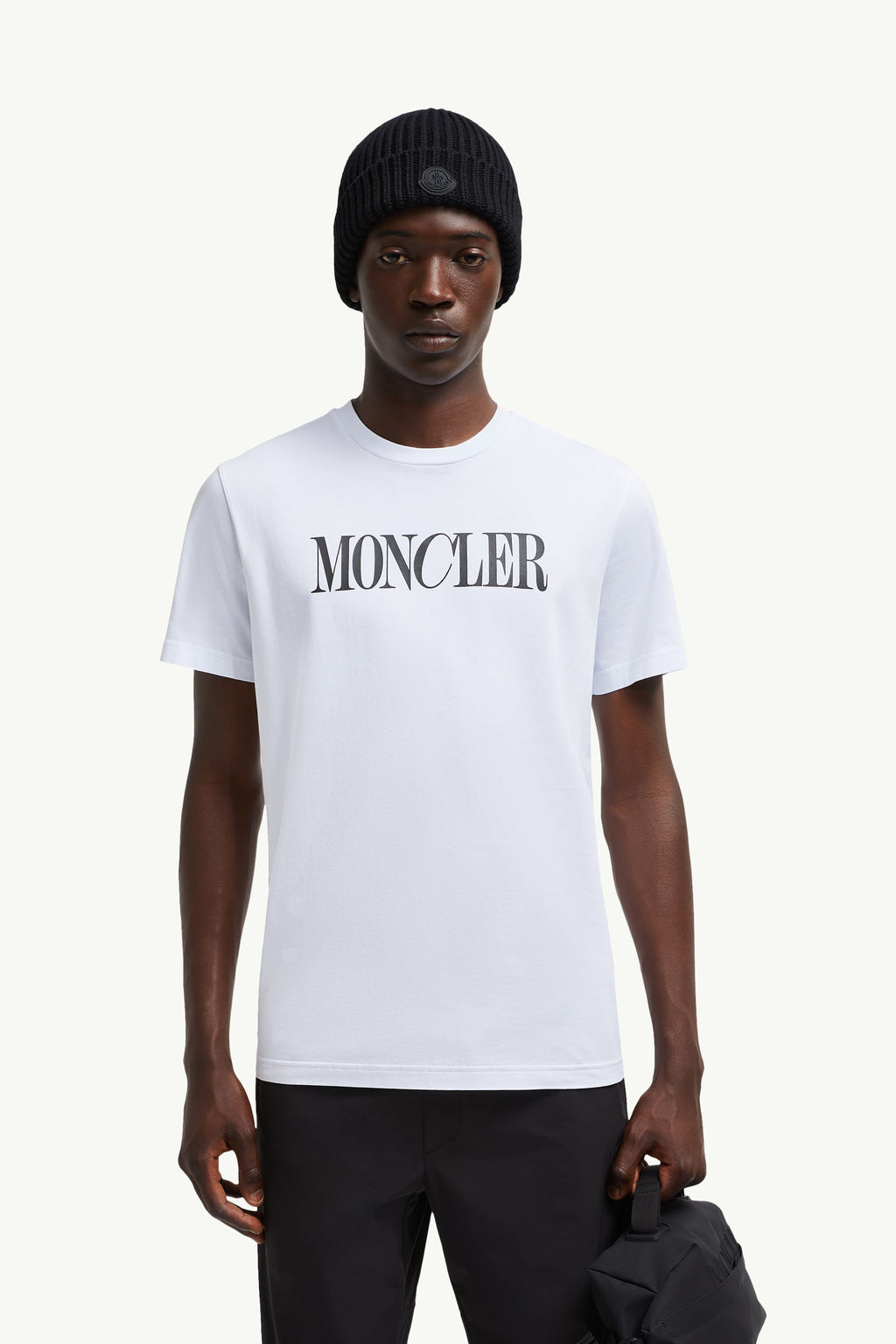 Green Mountain Motif T-Shirt - Polos & T-shirts for Men | Moncler GB