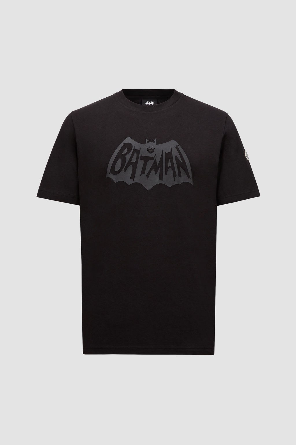 Black Batman Logo T-Shirt - Polos & T-shirts for Men | Moncler IT