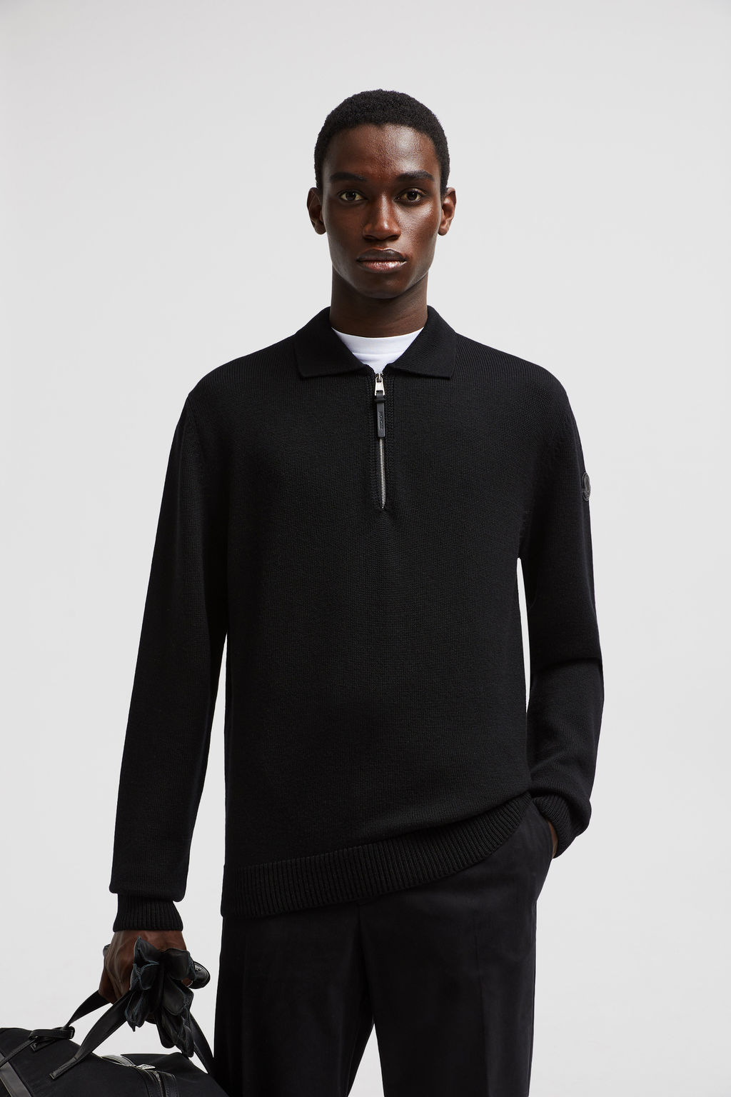 Rollkragenpullover Schwarz - Pullover & Cardigans für Herren | Moncler AT