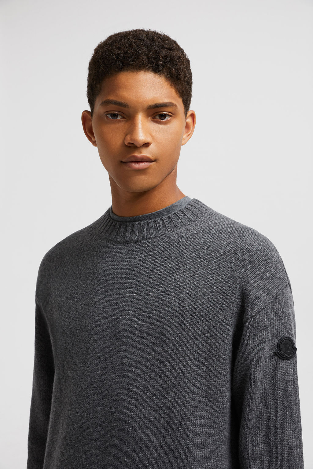 Dark Gray Wool & Cashmere Jumper - Sweaters & Cardigans for Men ...