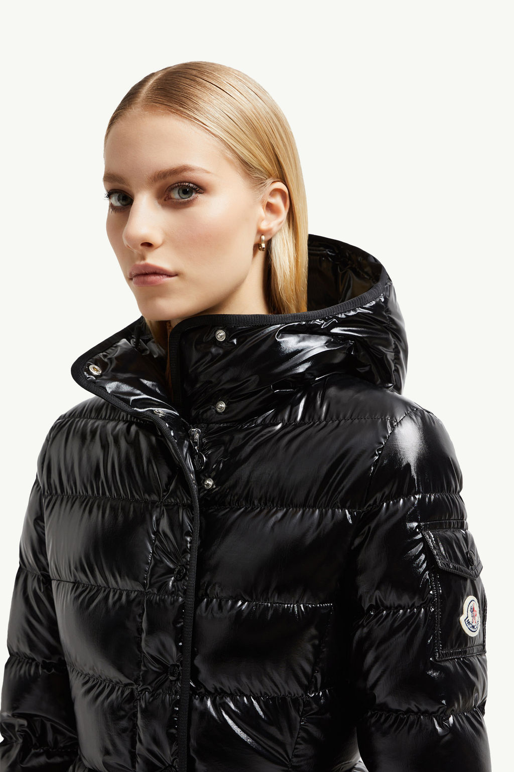 Black Barante Short Down Jacket - Short Down Jackets for Women | Moncler FR
