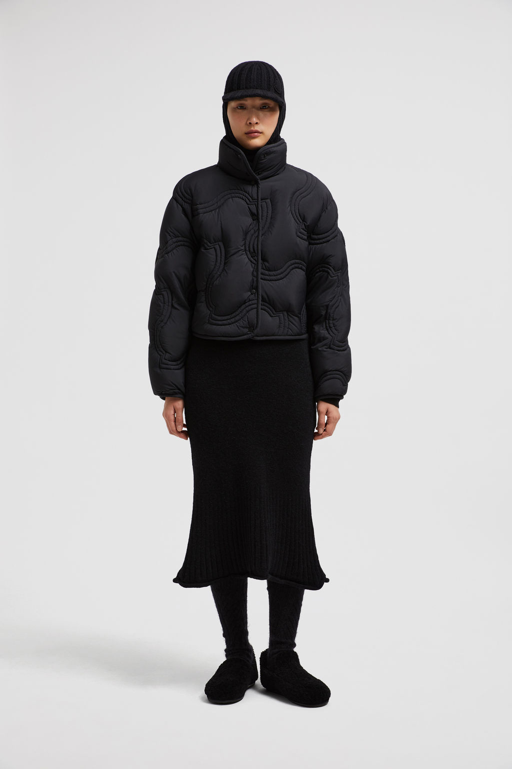 Dark Blue Beryl Short Down Jacket - Short Down Jackets for Women ...