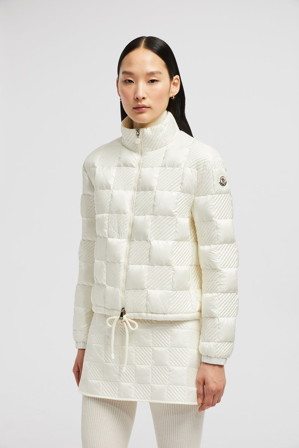 White Parana Short Down Jacket - Short Down Jackets for Women | Moncler US