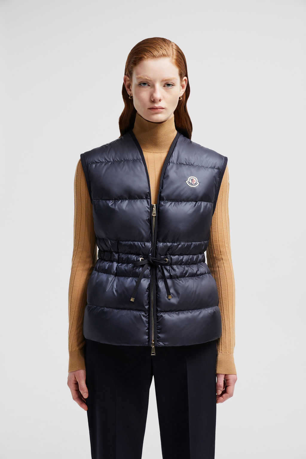Night Blue Nai Down Gilet - Vests for Women | Moncler IT