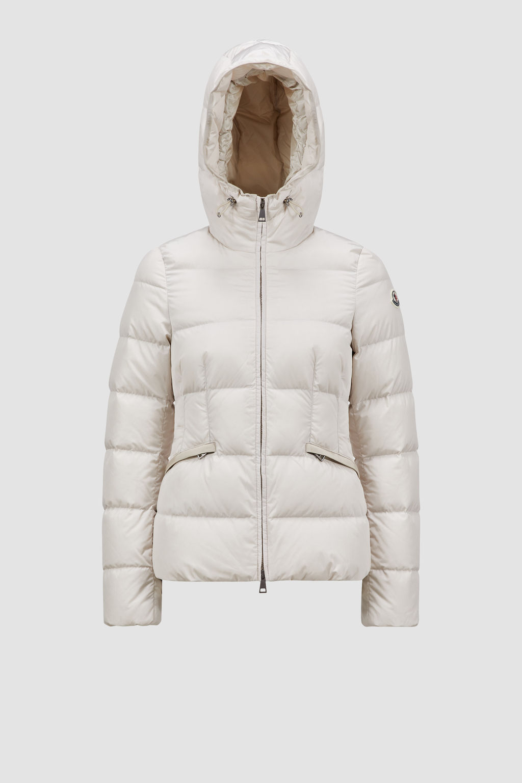 White Avoce Short Down Jacket - Short Down Jackets for Women | Moncler NL