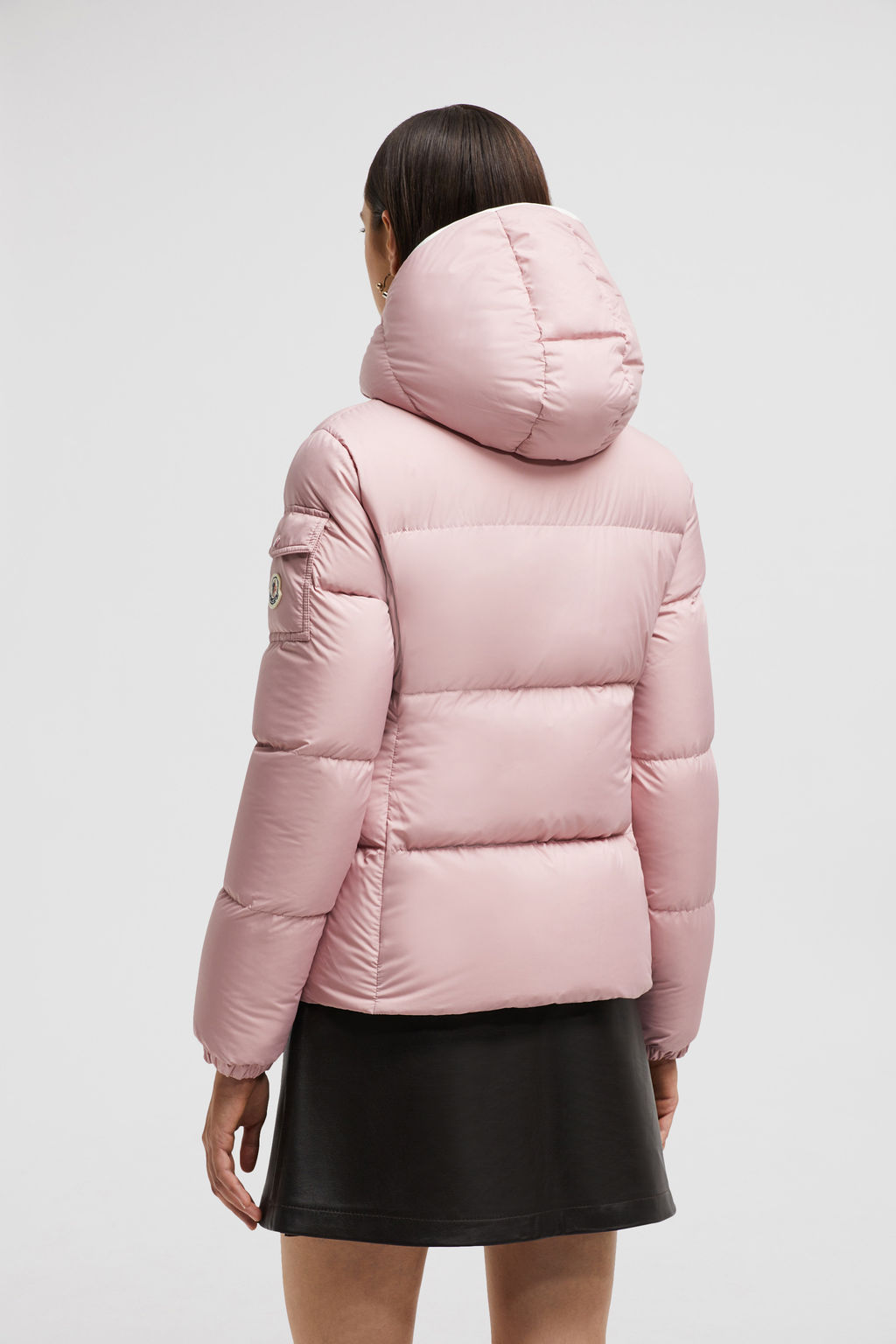 Light Pink Fourmines Short Down Jacket - Short Down Jackets for Women ...