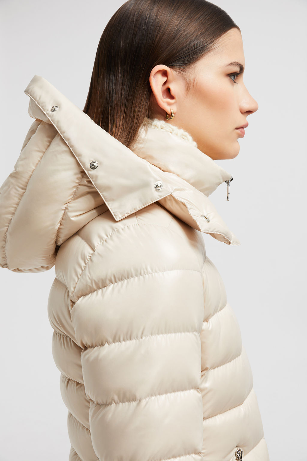 Light Beige Badyf Short Down Jacket - Short Down Jackets for Women ...