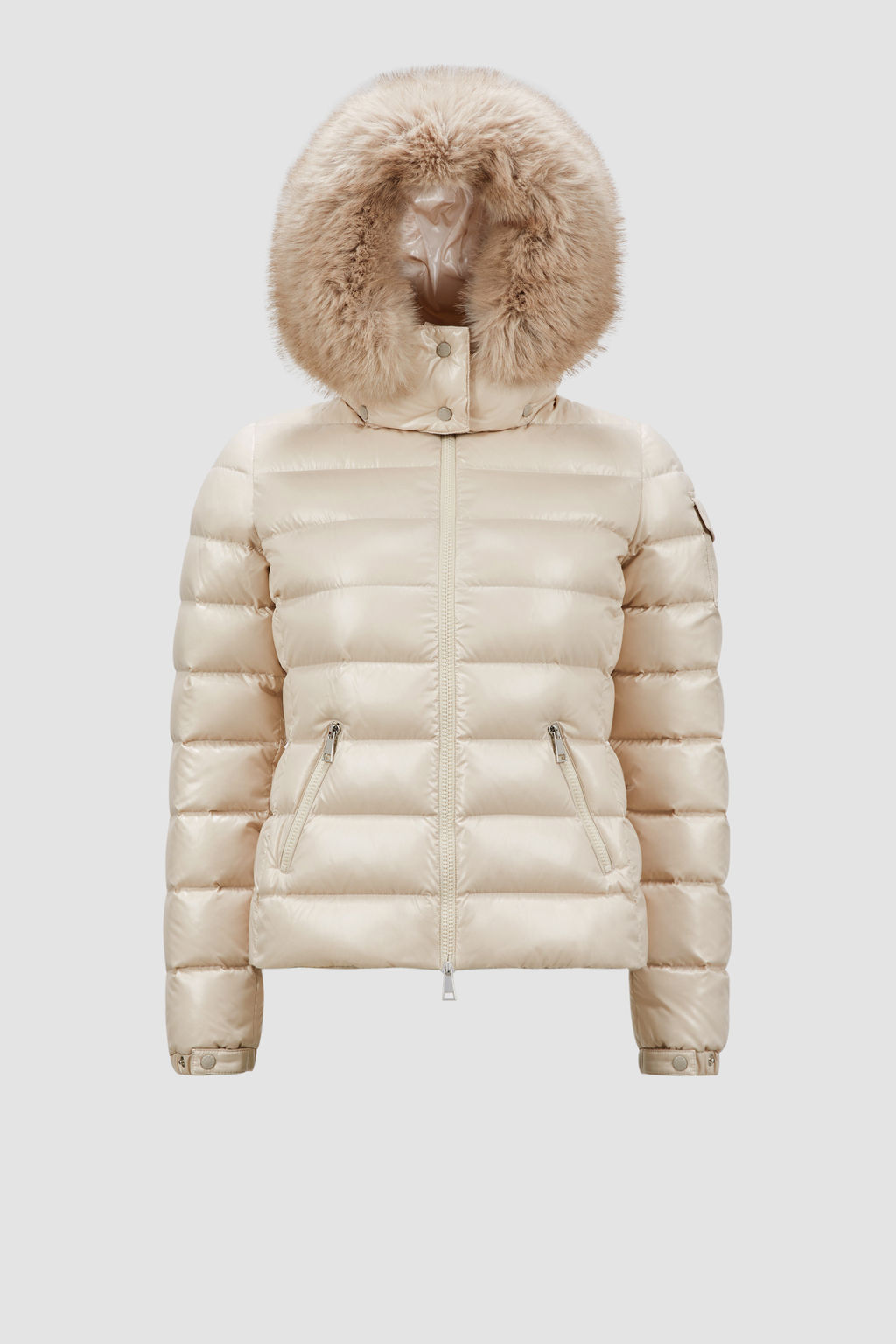 Light Beige Badyf Short Down Jacket - Short Down Jackets for Women ...