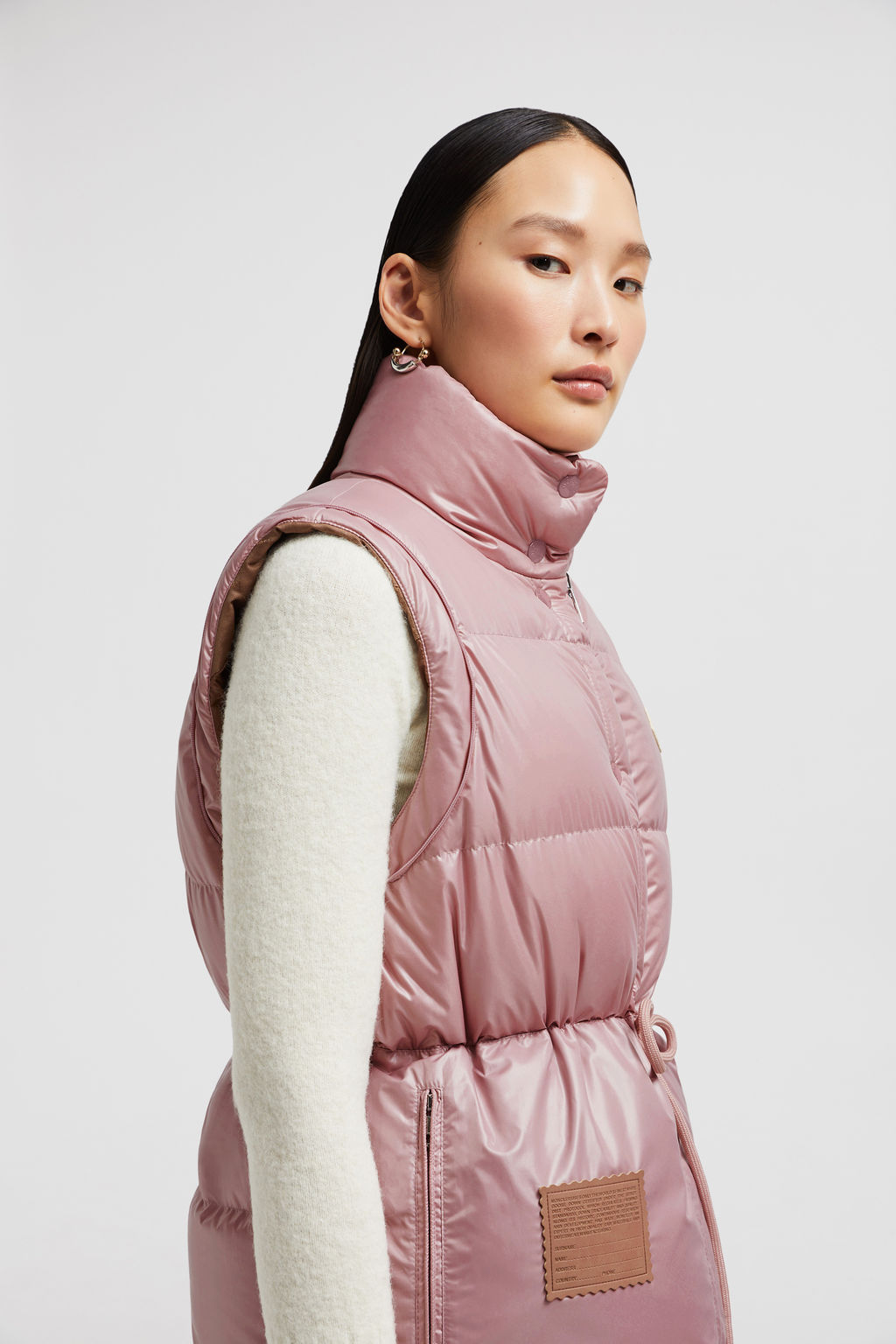 Brown Moncler Verone Reversible Short Down Jacket - Short Down Jackets ...