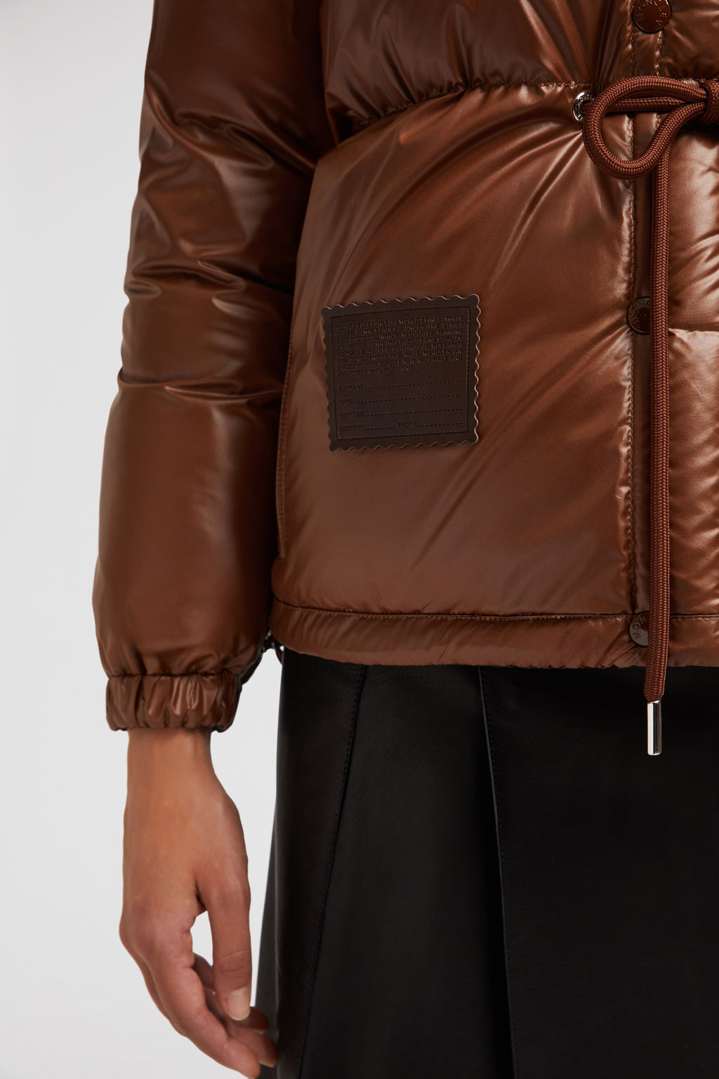 Black Moncler Verone Reversible Short Down Jacket - Short Down Jackets ...