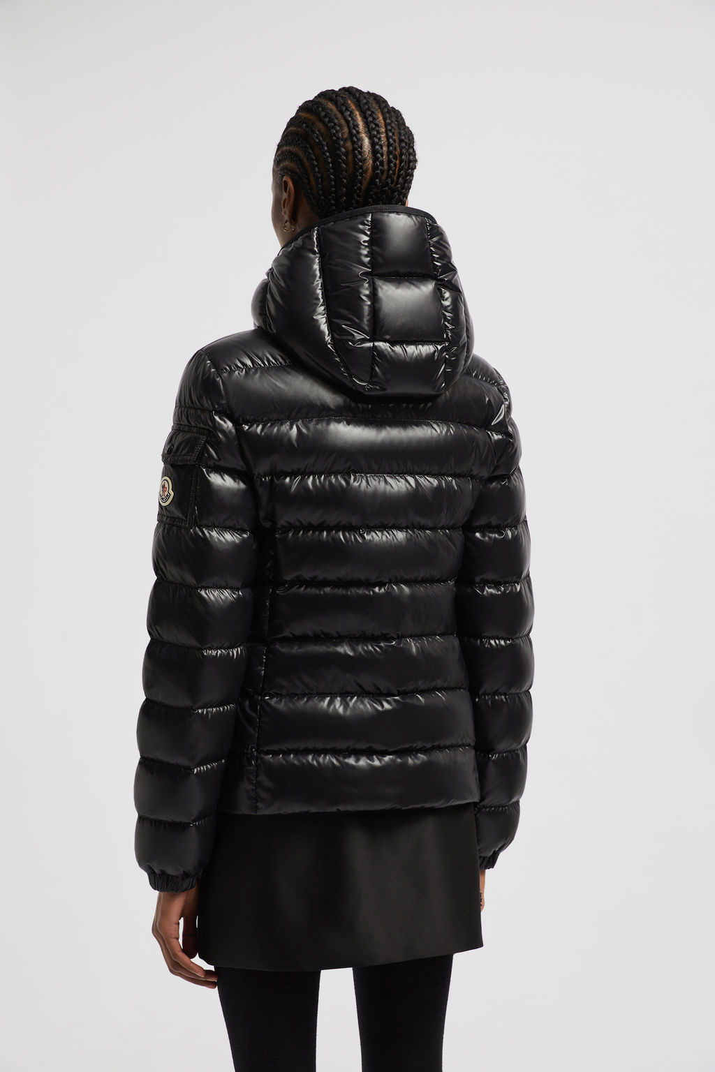 Black Bady Short Down Jacket - Short Down Jackets for Women | Moncler HK
