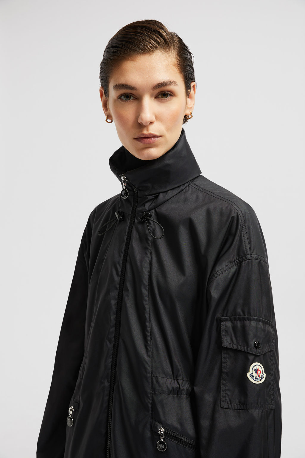Parka Adhemar Nero - Impermeabili e Giacche a Vento Donna | Moncler IT