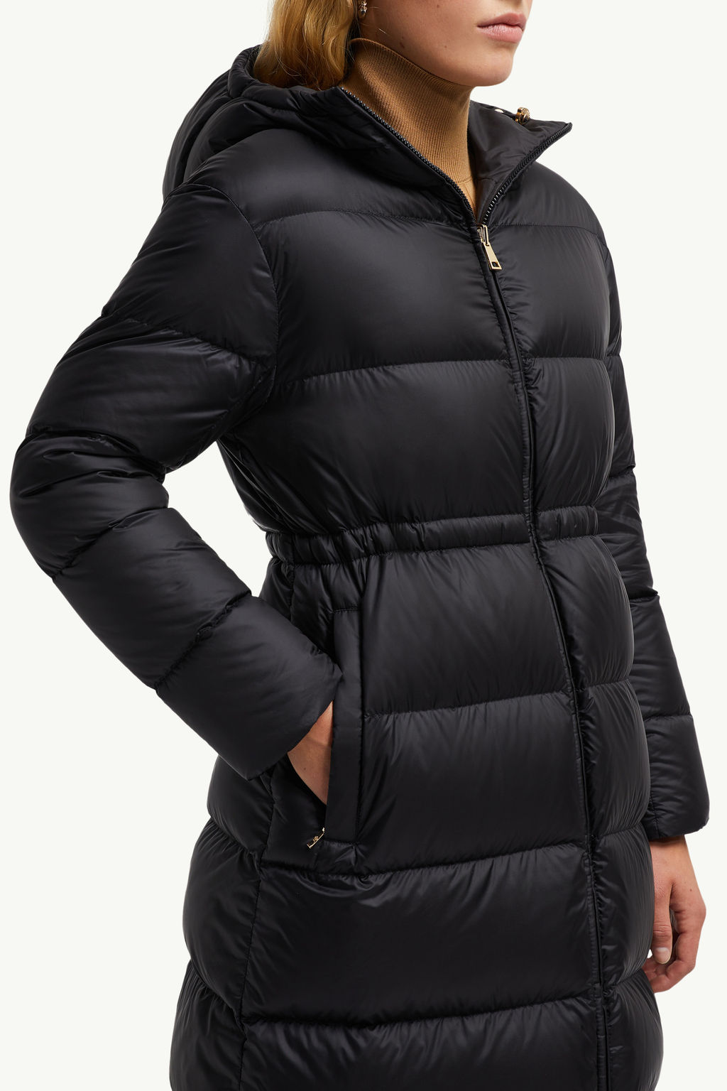 Black Boulogne Reversible Long Down Jacket - Long Down Jackets for ...