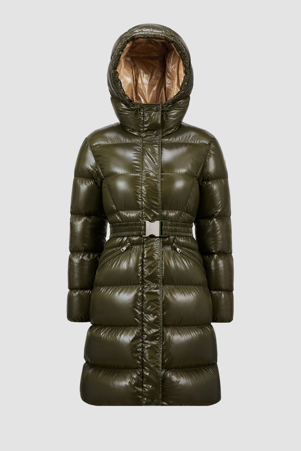 Dark Green Bellevue Long Down Jacket - Long Down Jackets for Women ...