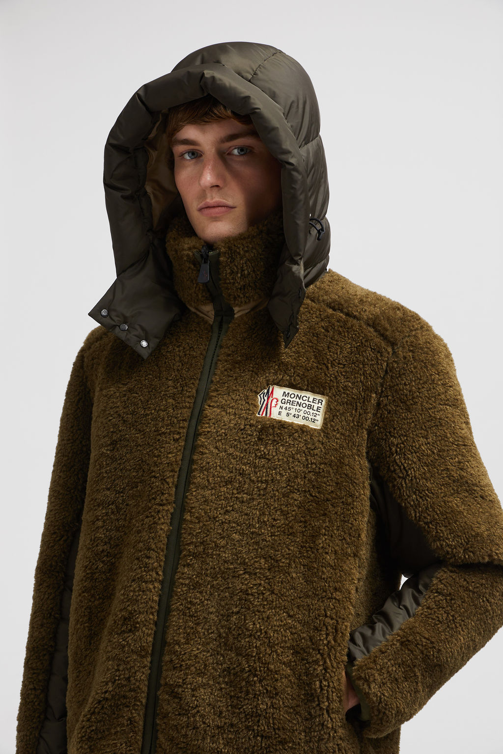 Dark Green Wengi Reversible Short Down Jacket - Short Down Jackets for ...