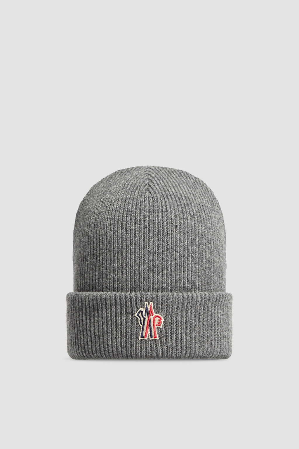 Grey Wool Beanie - Hats & Beanies for Men | Moncler CA