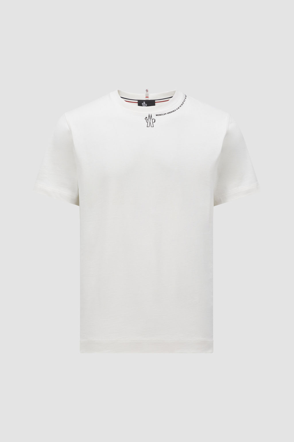 T-Shirt mit Logo Schneeweiß - Polos & T-Shirt für Herren | Moncler DE