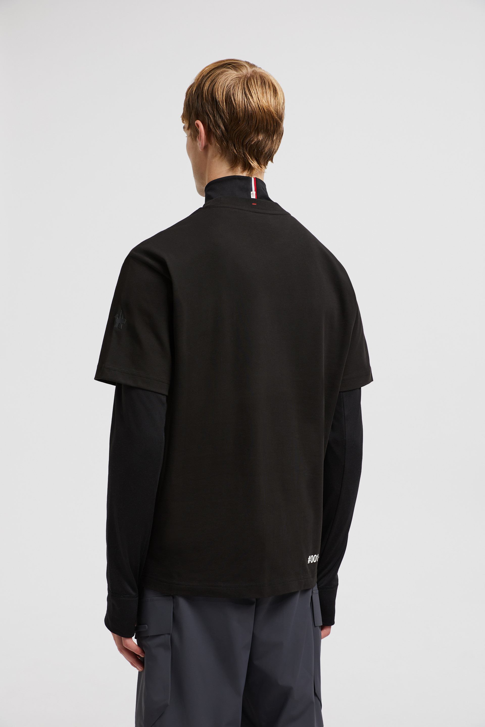 Black Logo Cotton T-Shirt - Polos & T-shirts for Men Black Logo Cotton T-Shirt - Polos & T-shirts for Men