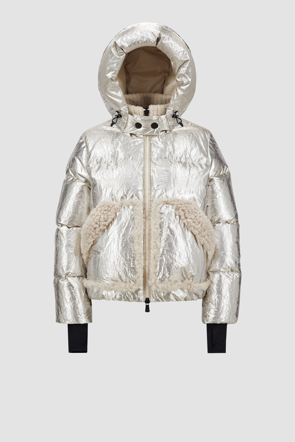 Silver Trevelin Short Down Jacket - Short Down Jackets for Women ...