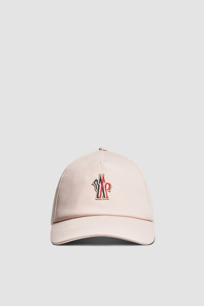 Light Pink Gabardine Baseball Cap - Hats & Beanies for Women | Moncler US