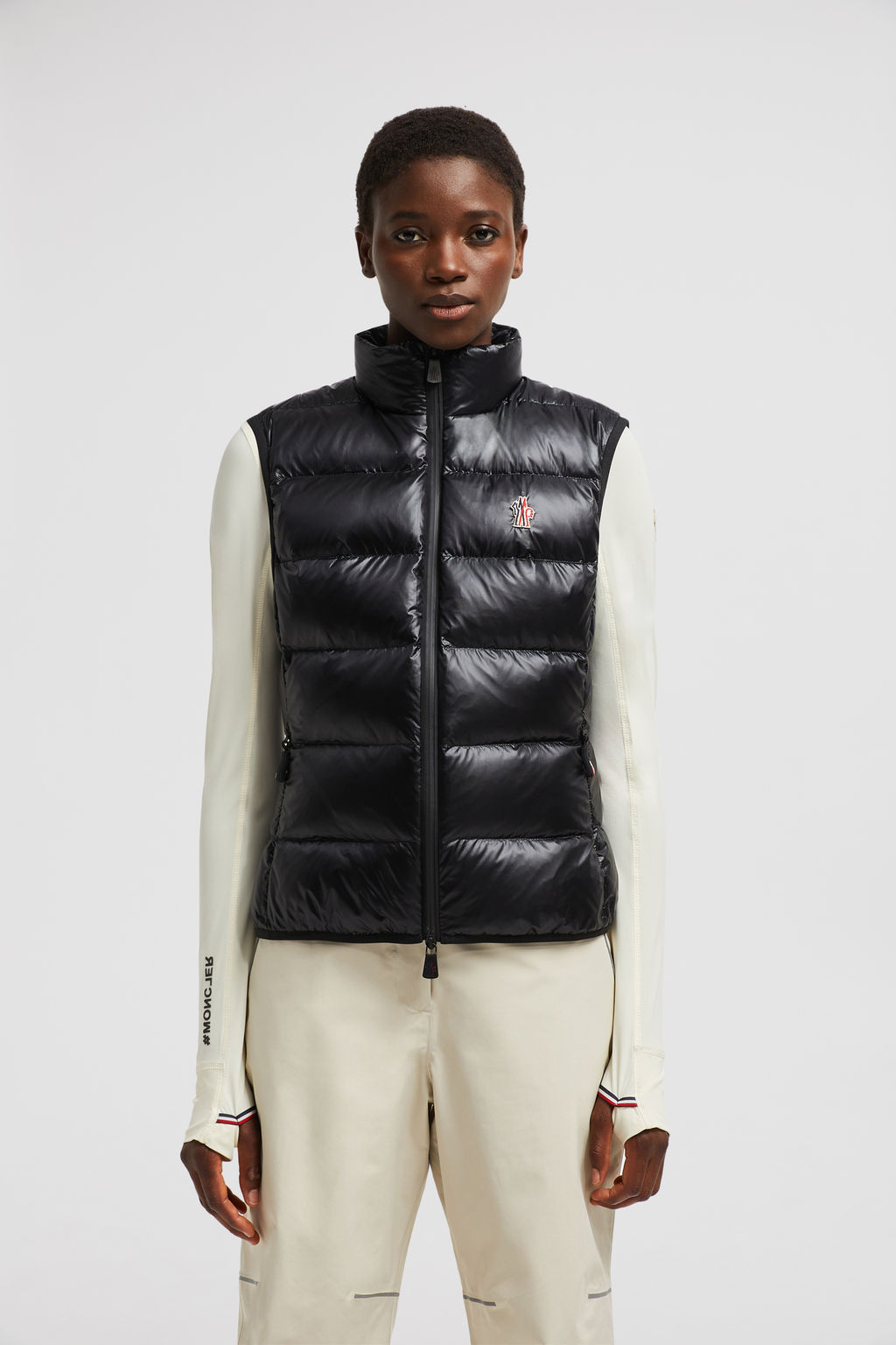 Chaleco plumífero Negro - Chalecos de Mujer | Moncler US