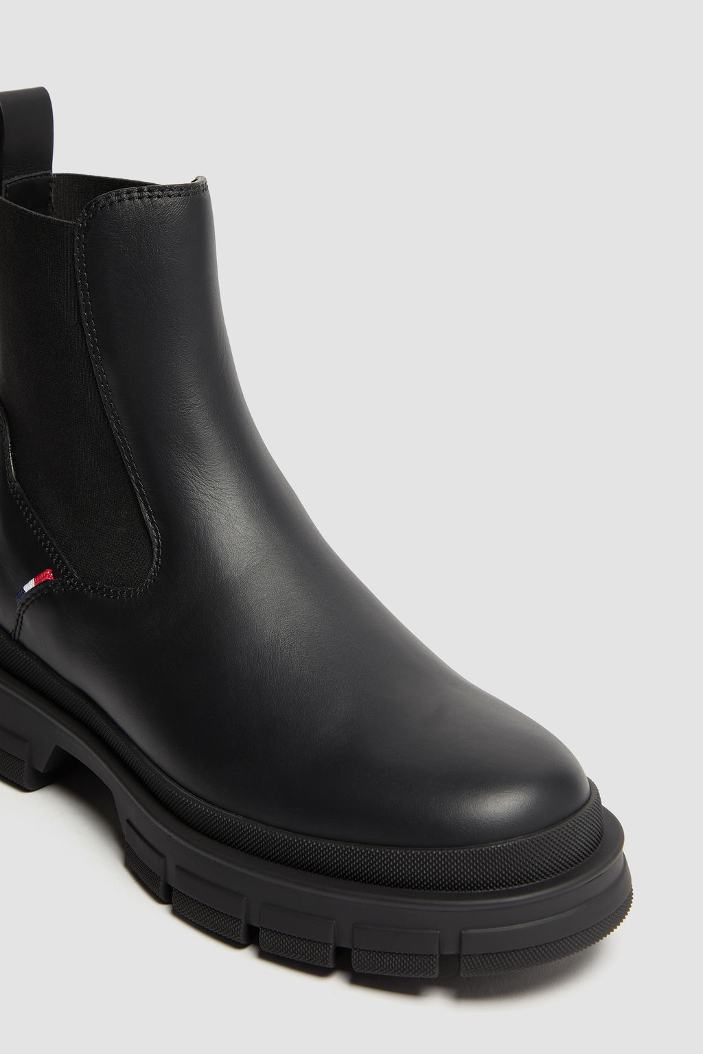 Bottes Chelsea en cuir Hevea Noir - Boots Homme | Moncler FR
