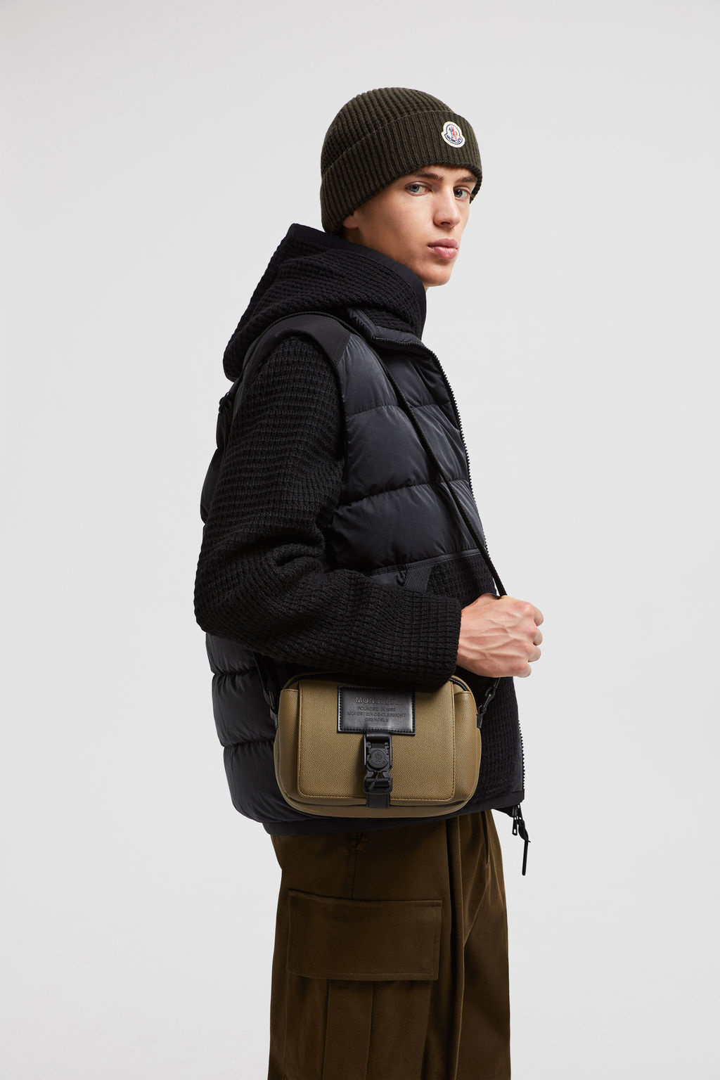 Sac bandoulière Nakoa Vert Sauge - Sacs et Petits accessoires Homme ...