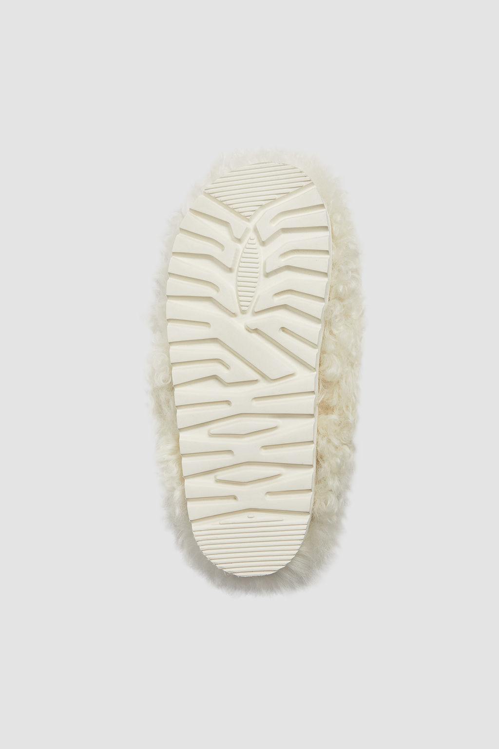 White Bell Shearling Mules - Sandals & Sliders for Women | Moncler NL