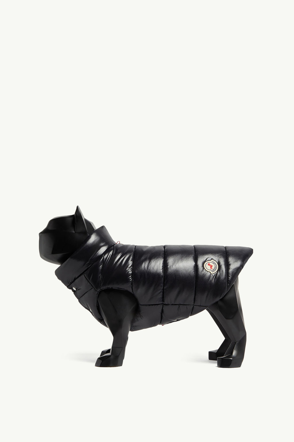 Black Padded Dog Gilet - Moncler Poldo Dog Couture for Special Projects ...