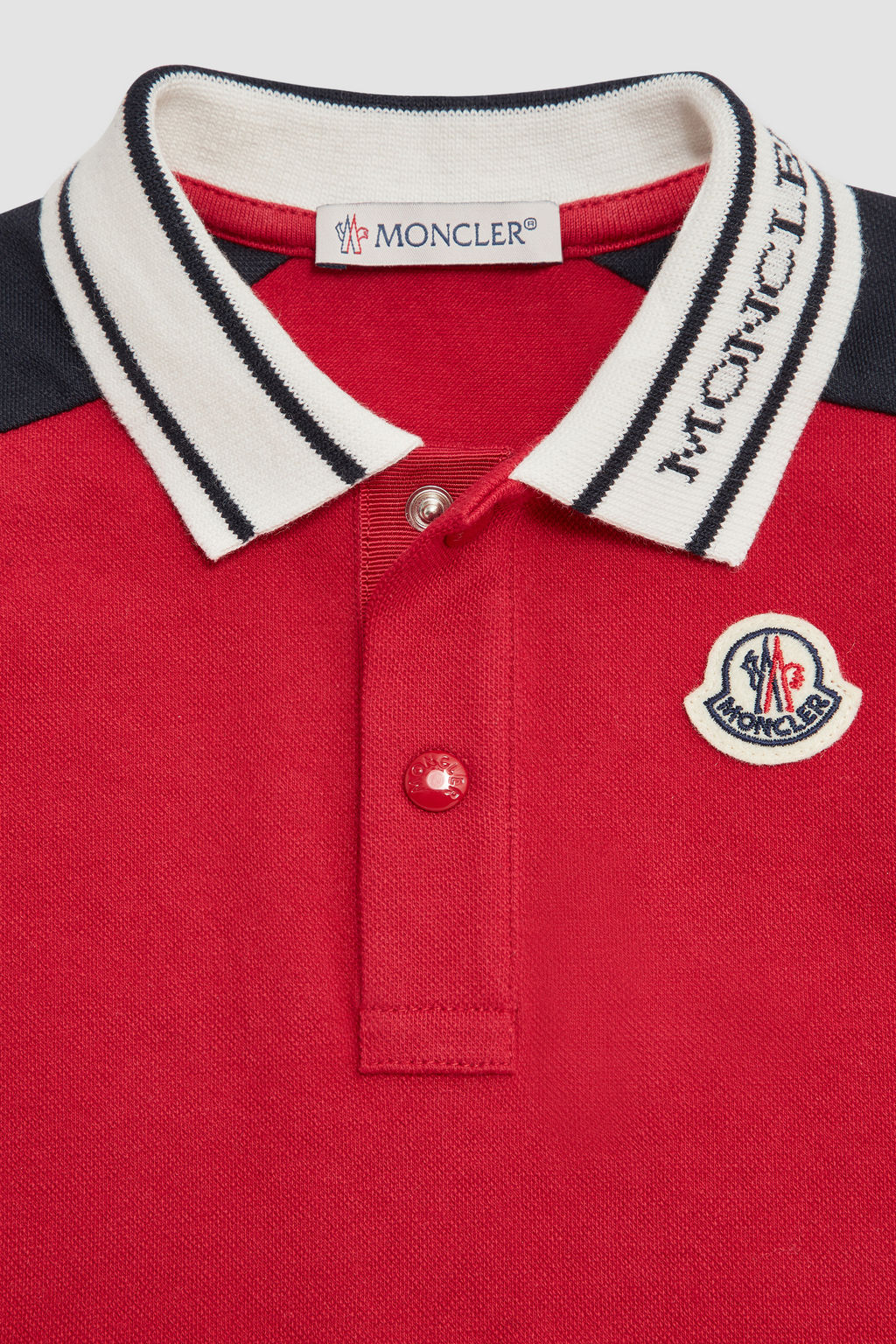 Scarlet Red Logo Long Sleeve Polo Shirt - Clothing for Children ...