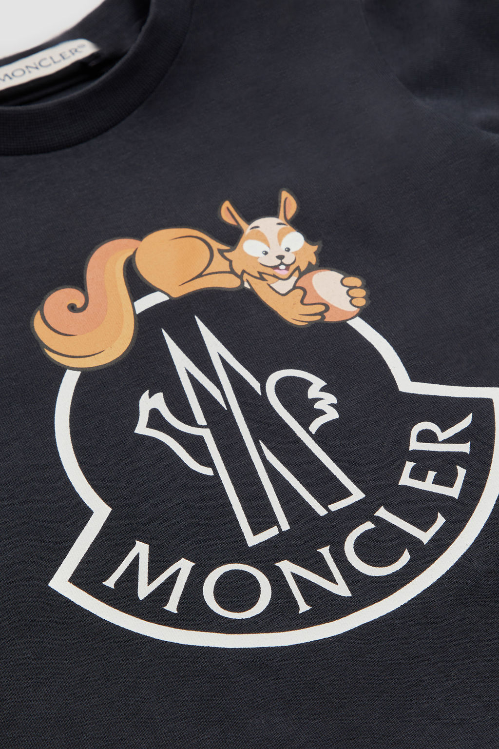 T-shirt à motif logo Bleu Nuit - Vêtements Enfant | Moncler FR
