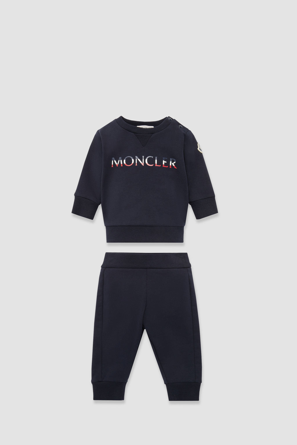 Navy Blue Logo Tracksuit Set - Clothing for Children | Moncler NL