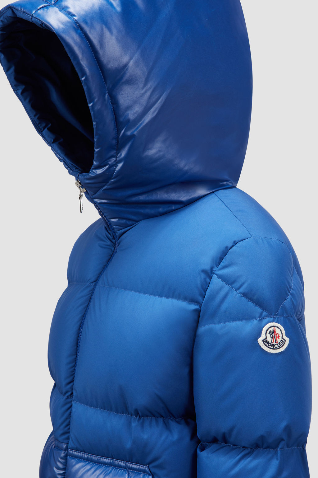 Electric Blue Barin Down Jacket - Down Jackets & Vests for Children ...