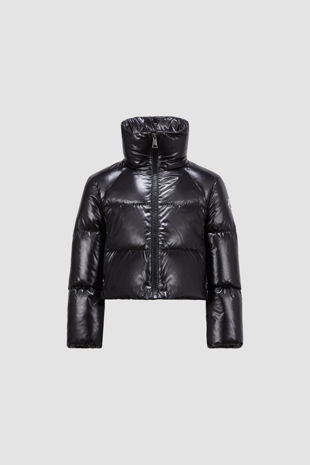 Black Ronda Down Jacket - Down Jackets & Vests for Children | Moncler ES