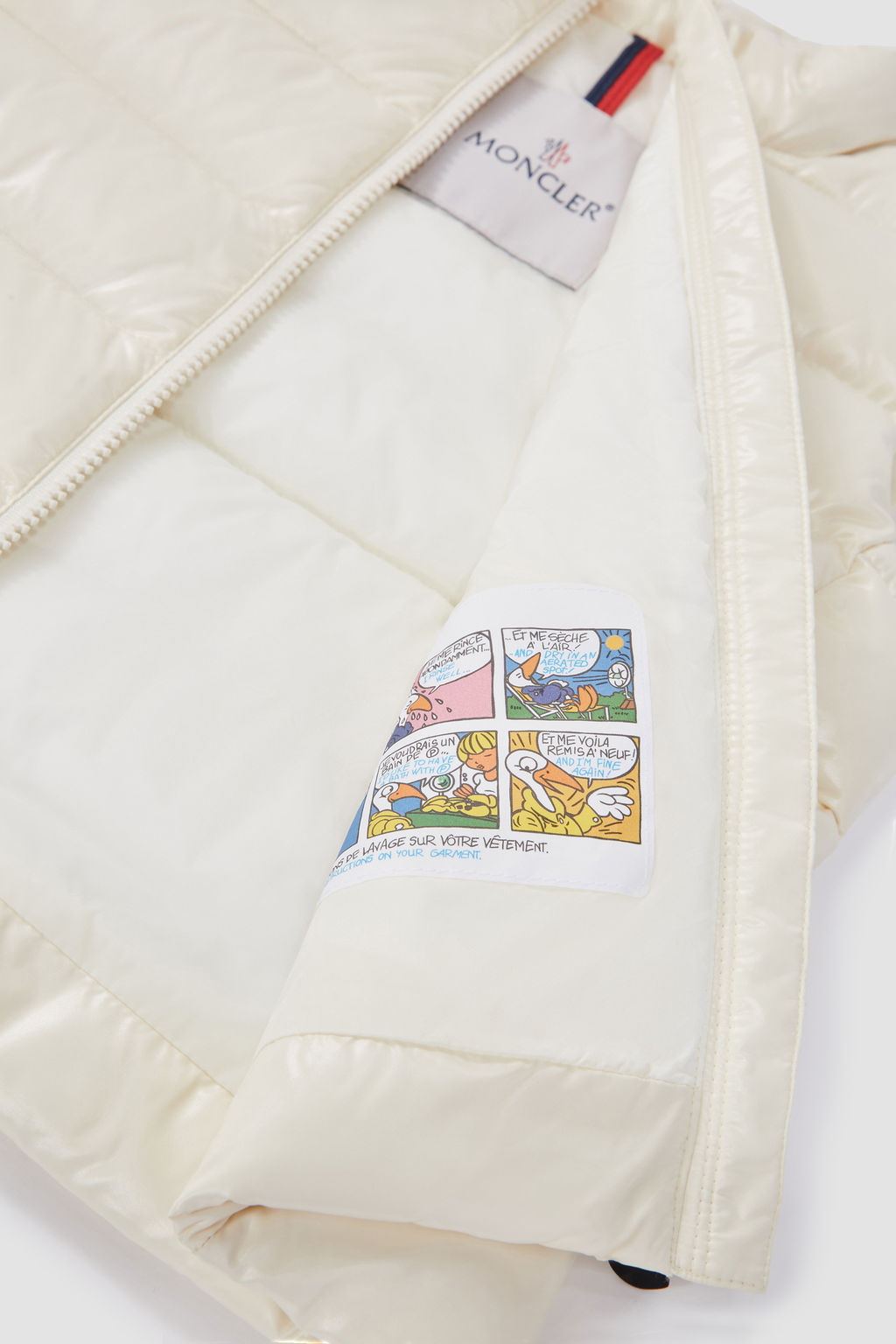 Off White Ghany Down Vest - Down Jackets & Vests for Children | Moncler CA