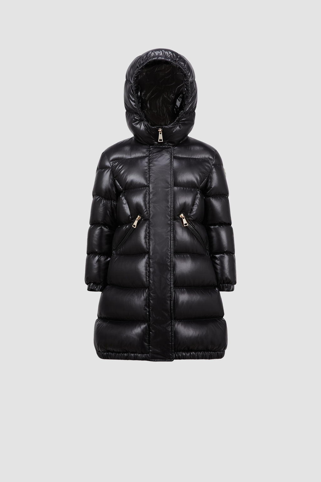 Black Ronda Down Jacket - Down Jackets & Vests for Children | Moncler ES