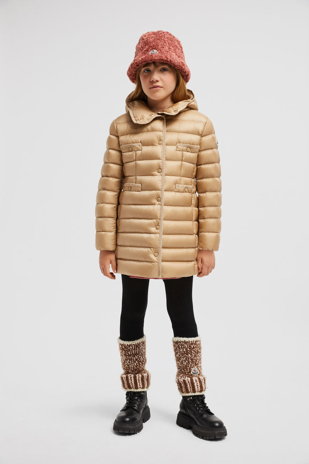 Doudoune Hirma Beige - Doudounes et Doudounes sans Manches Children ...