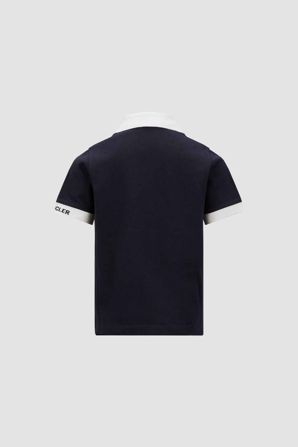 Night Blue Logo Polo Shirt - Polos & T-shirts for Children | Moncler HR