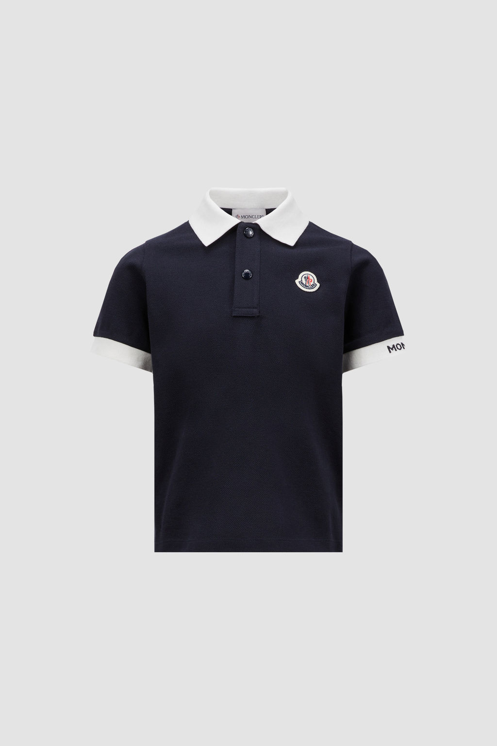 Night Blue Logo T-shirt - Polos & T-shirts for Children | Moncler US