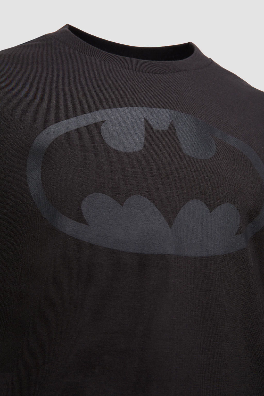 Camiseta con logotipo de Batman Negro - Polos y Camisetas de Niños ...